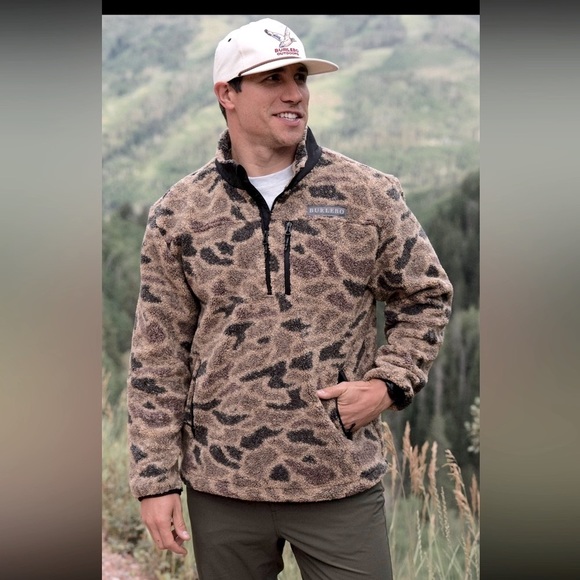 BURLEBO | Shirts | Burlebo Sherpa Quarter Zip Pull Over Rocky Mountain ...
